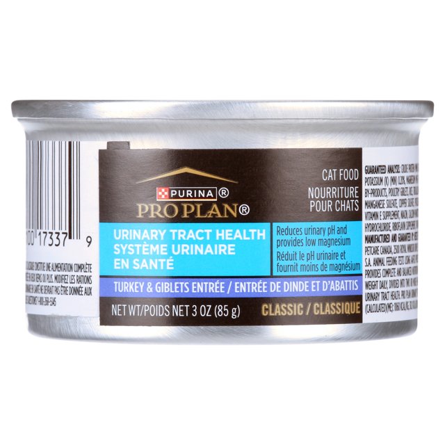 Purina Pro Plan Urinary Tract Health Pate Wet Cat Food, FOCUS Urinary ...