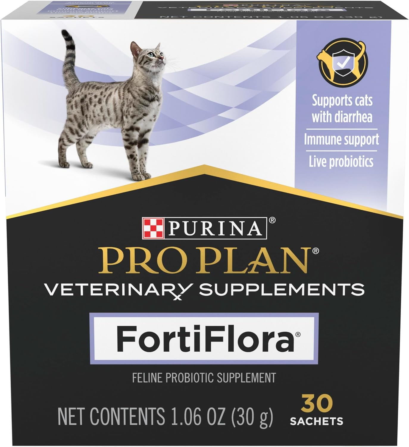 Purina Pro Plan Veterinary Supplements FortiFlora Cat Probiotic ...