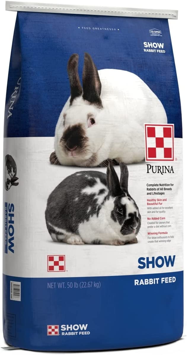 Purina® | Show Rabbit Feed | 50 pounds (50 lb) Bag - Walmart.com