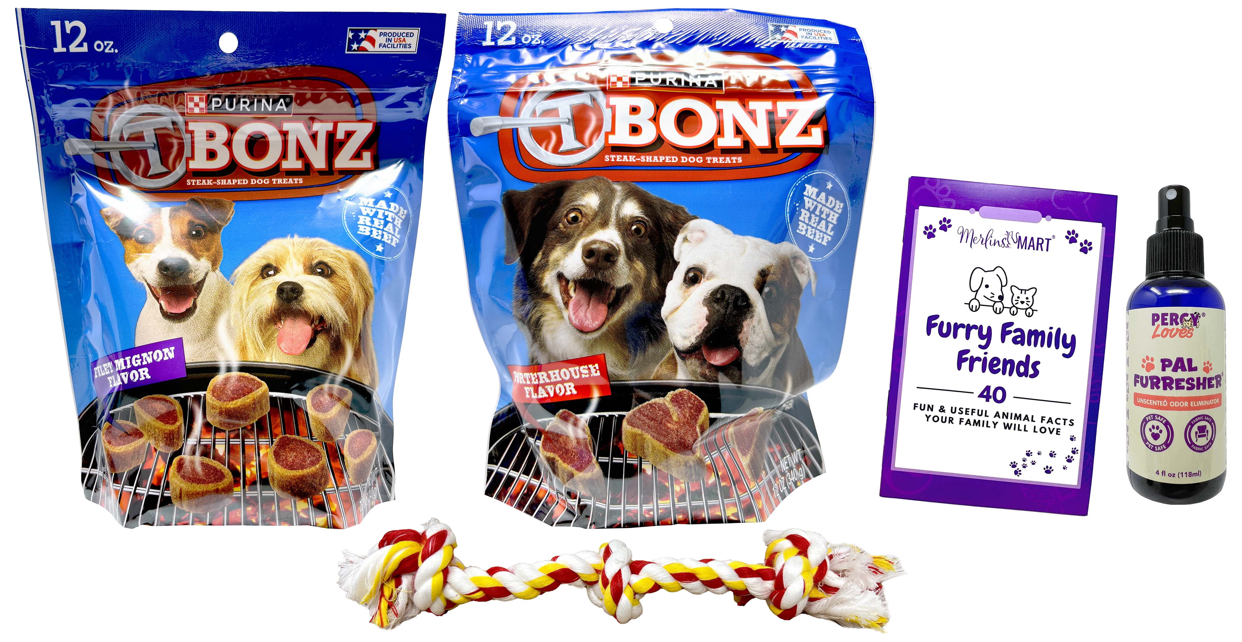 Purina Tbonz Dog Treats - Filet Mignon, Porterhouse - 2 Pack ...