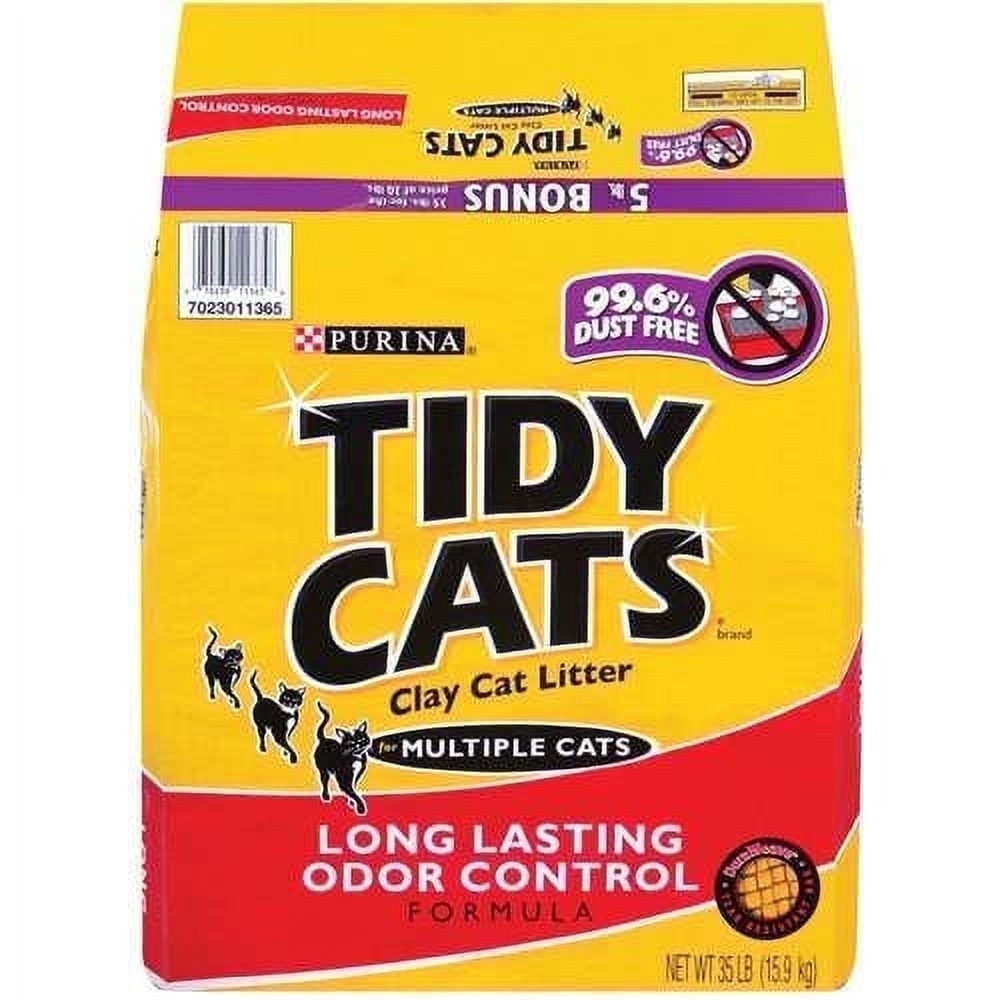 Purina Tidy Cats Long Lasting Odor Control Cat Litter, 35 Lb - Walmart.com