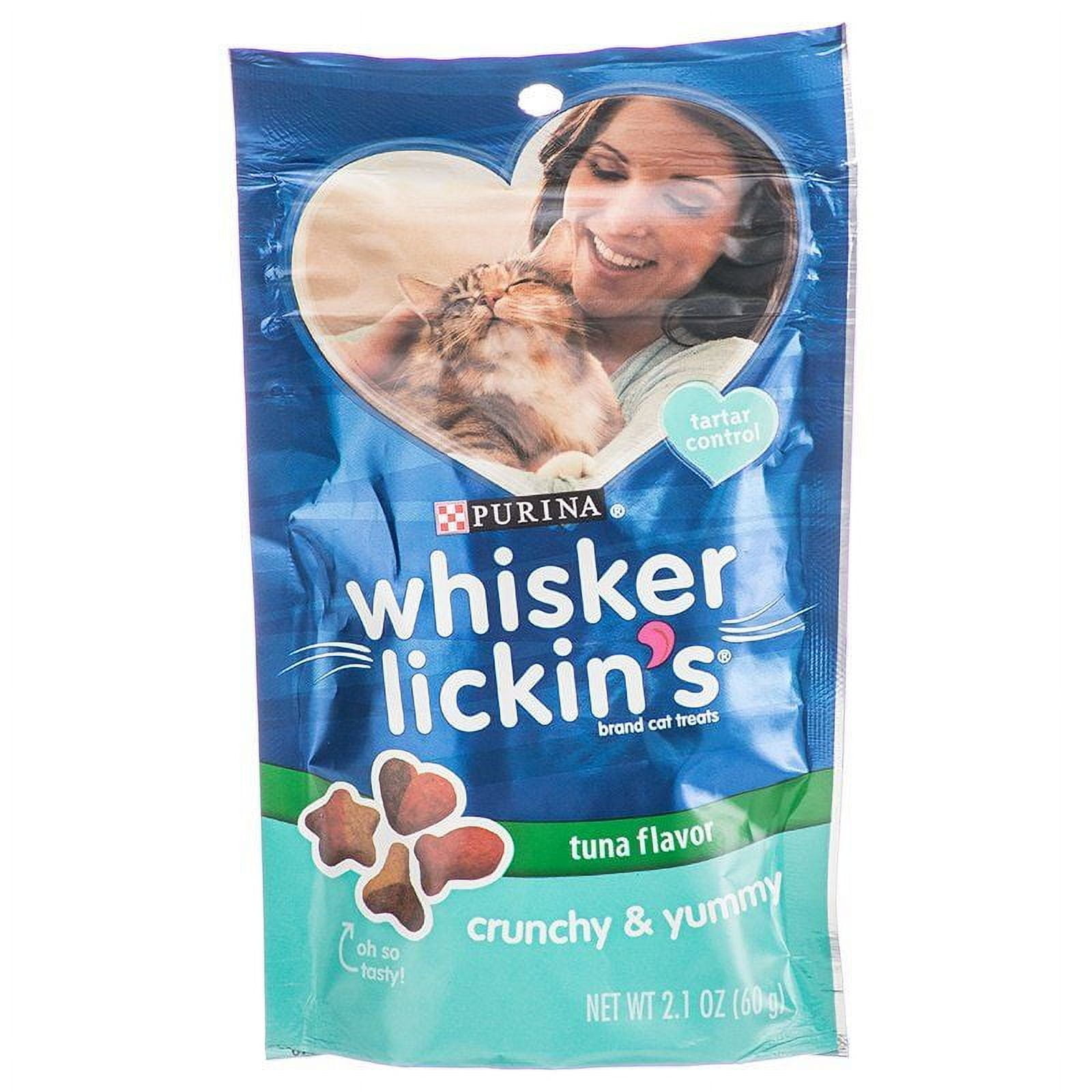 Purina Whisker Lickin's Crunch Lovers Tuna Flavored Cat Treats [Cat, Cat Treats] 1.7 oz ...