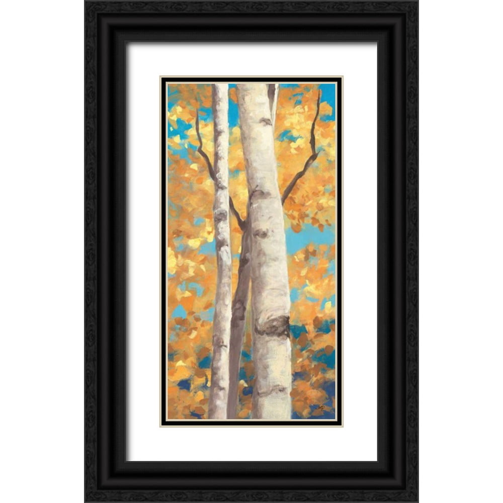 Purinton, Julia 14x24 Black Ornate Wood Framed with Double Matting ...