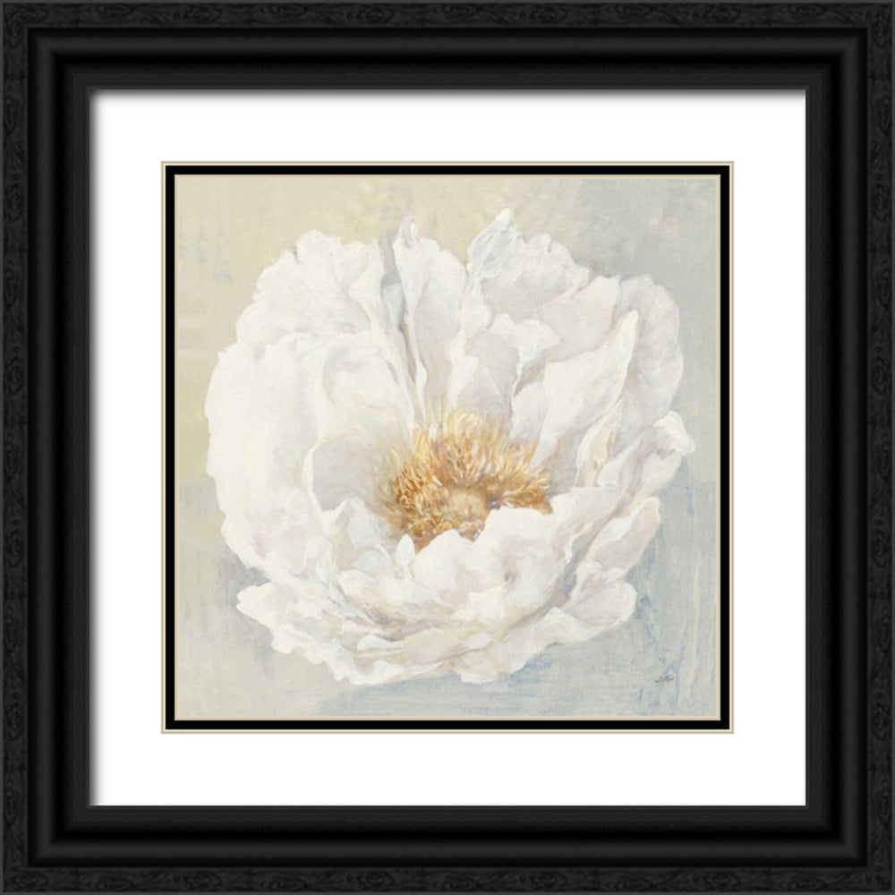 Purinton, Julia 15x15 Black Ornate Wood Framed with Double Matting ...