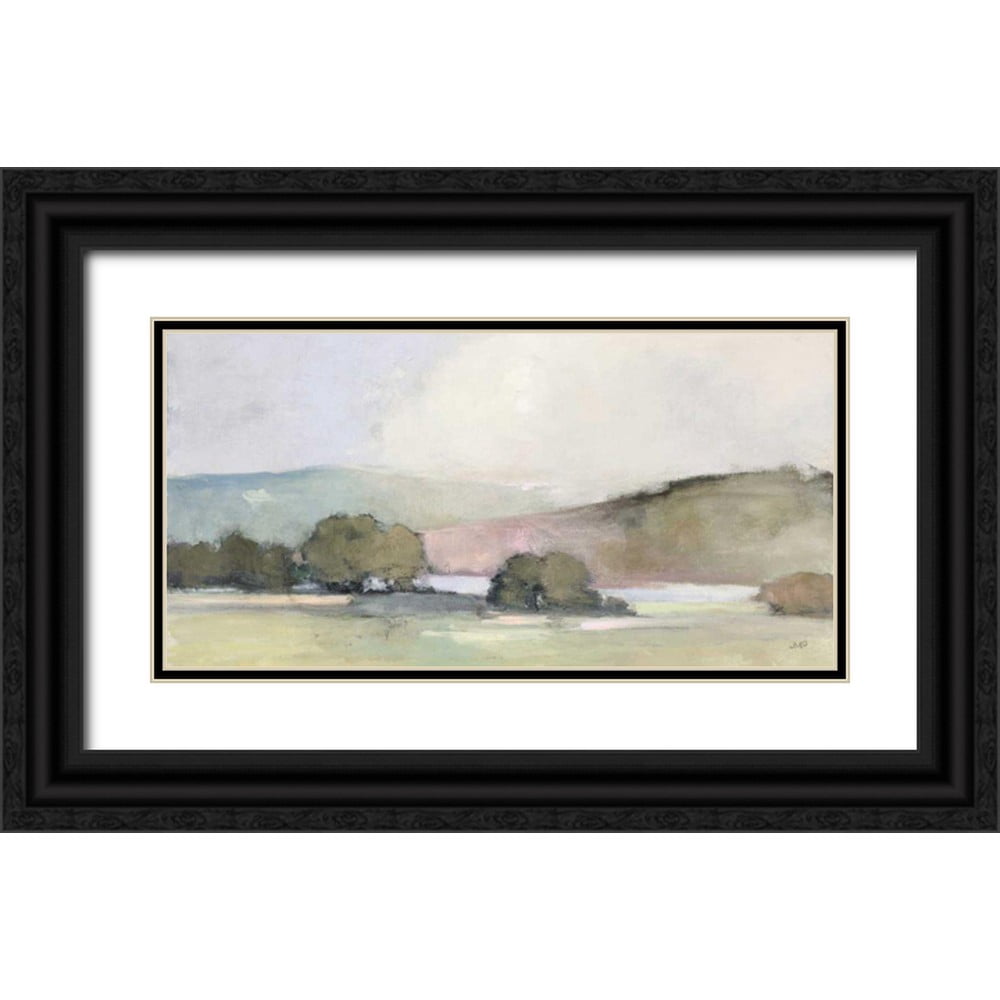 Purinton, Julia 18x11 Black Ornate Wood Framed with Double Matting ...