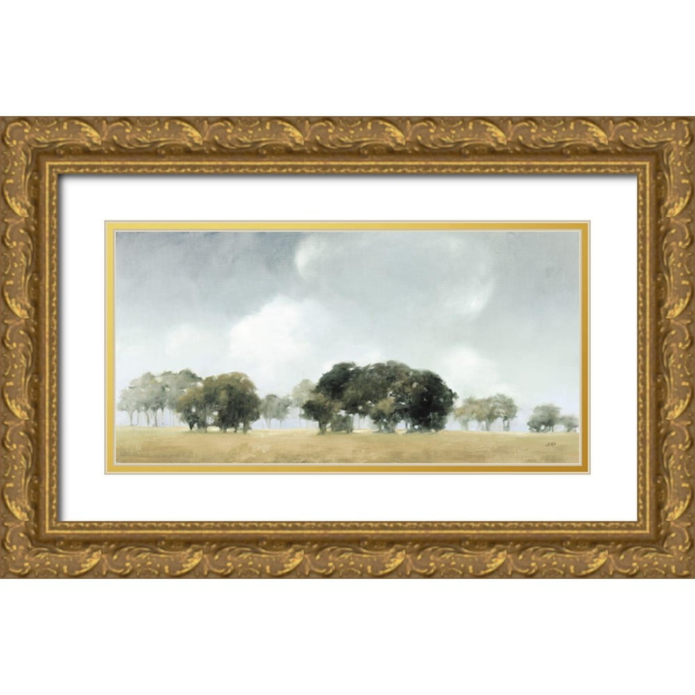 Purinton, Julia 18x11 Gold Ornate Wood Framed with Double Matting ...