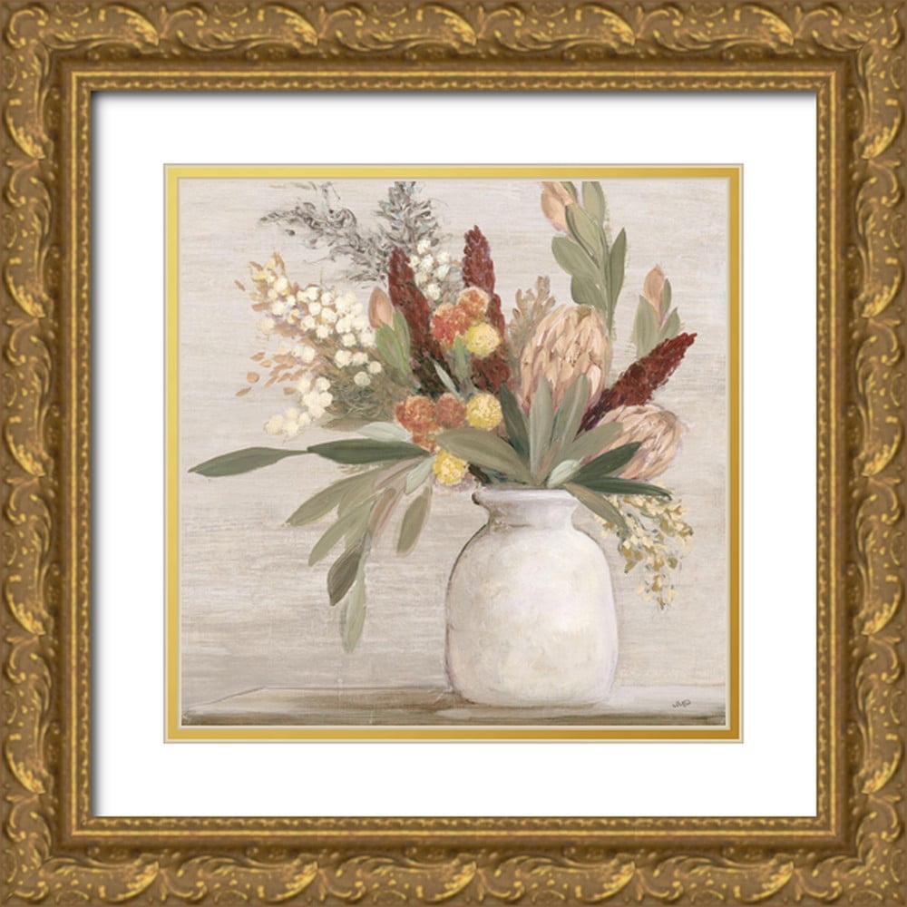 Purinton, Julia 26x26 Gold Ornate Wood Framed with Double Matting ...