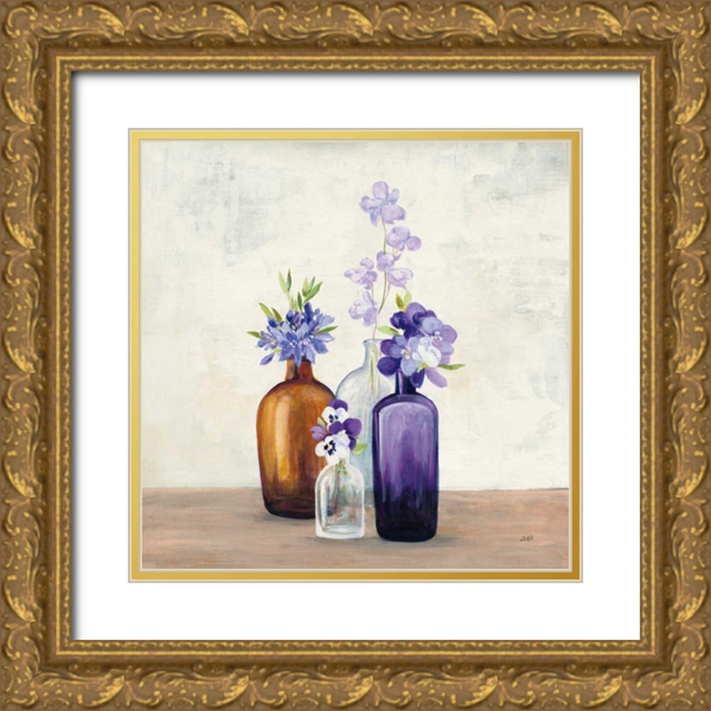 Purinton, Julia 26x26 Gold Ornate Wood Framed with Double Matting ...