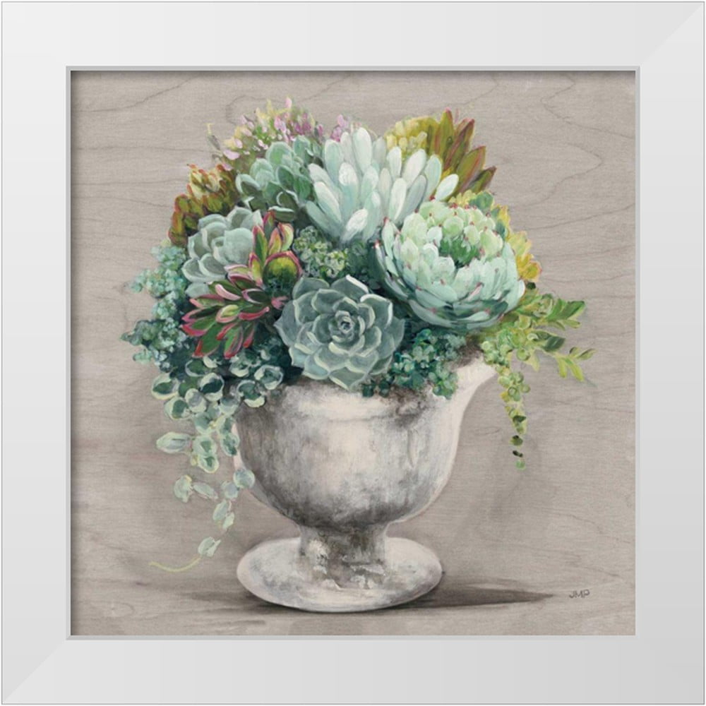 Purinton, Julia 26x26 White Modern Wood Framed Museum Art Print Titled ...