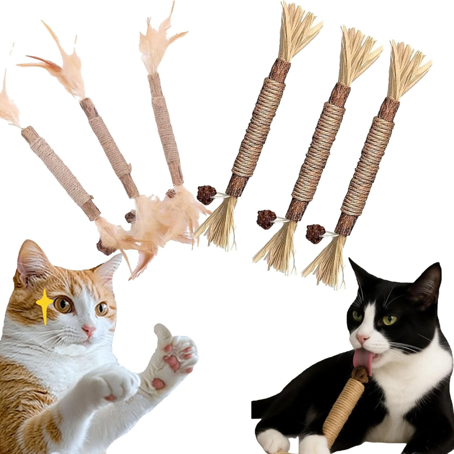 Puriq Natural Silvervine Chew Sticks for Cats - Comfora Pure Silvervine ...