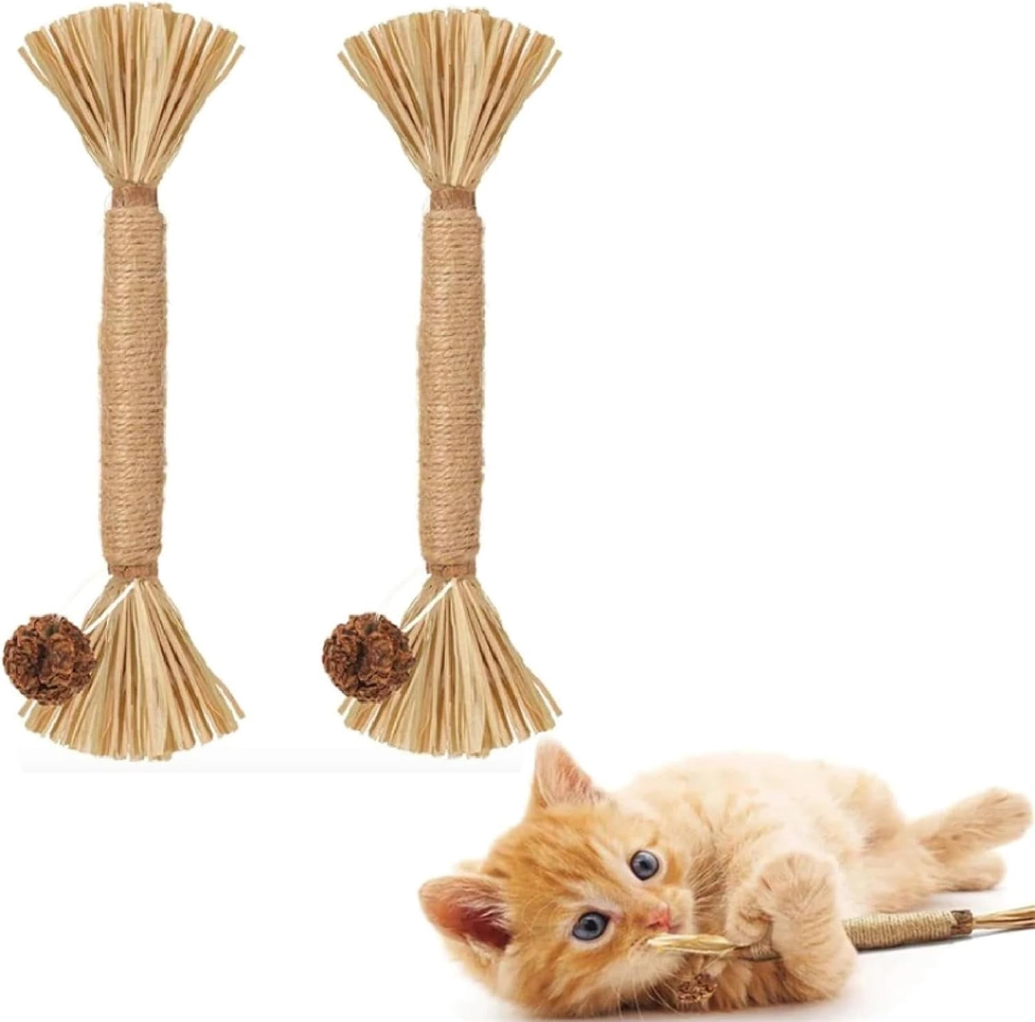 Puriq Natural Silvervine Dental Sticks for Cats, 100% Natural Cat Chew ...