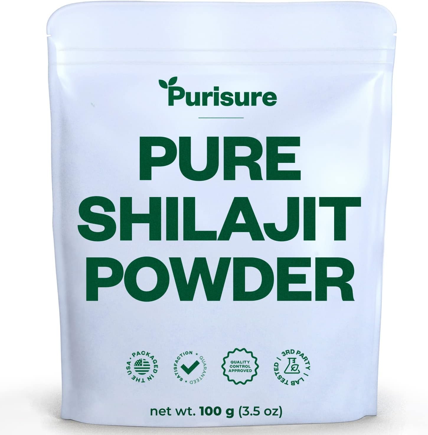 Purisure Natural Pure Shilajit Powder, 12:1 Extract, 100g, 5% Fulvic ...
