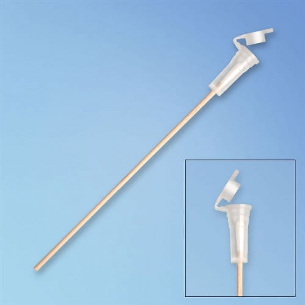 Puritan Cap-Shure Sterile Cotton Swab & Protective Cap, 6" Wood shaft ...
