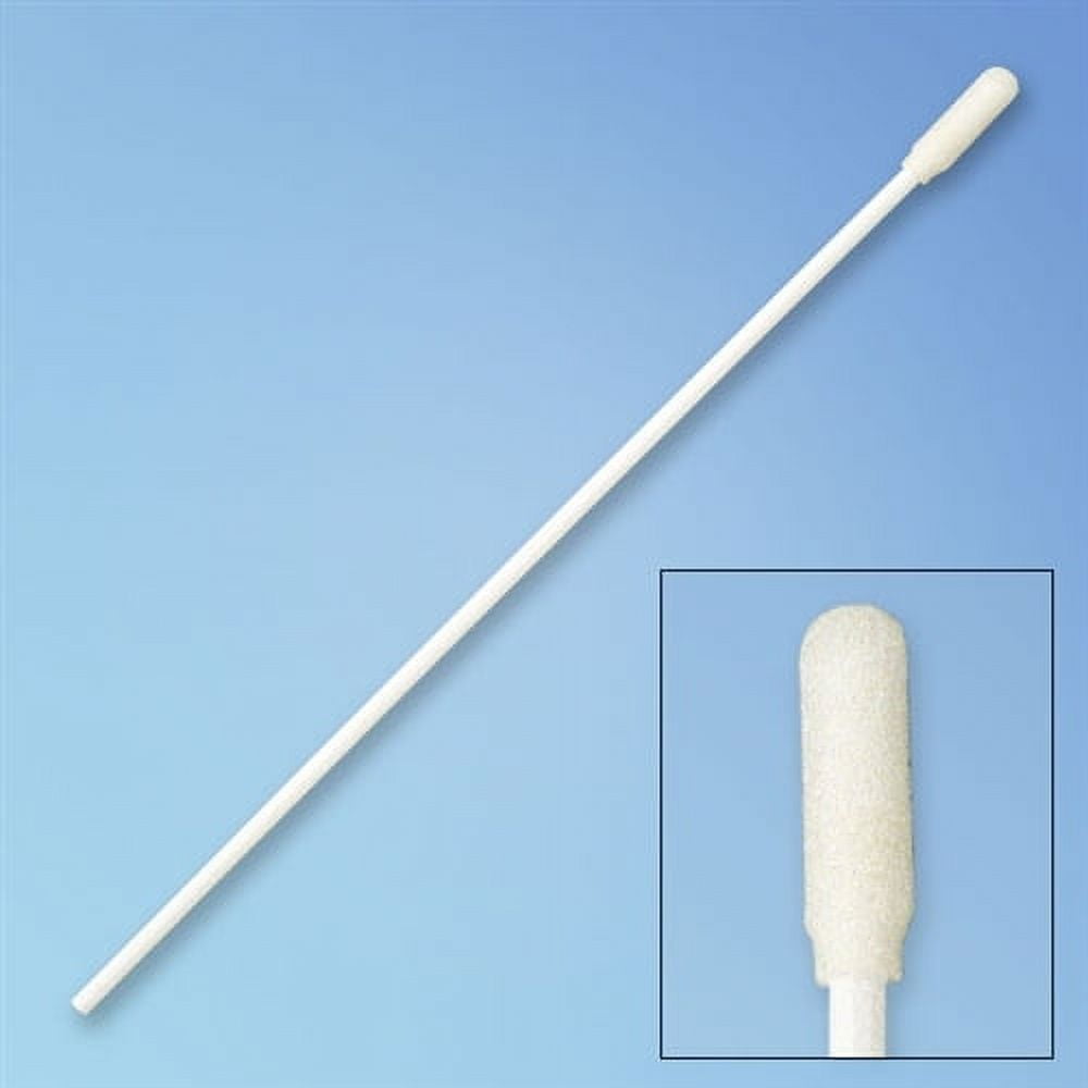 Puritan Sterile Foam Swab, Regular Tip, 6"Plastic Shaft, 100/box ...