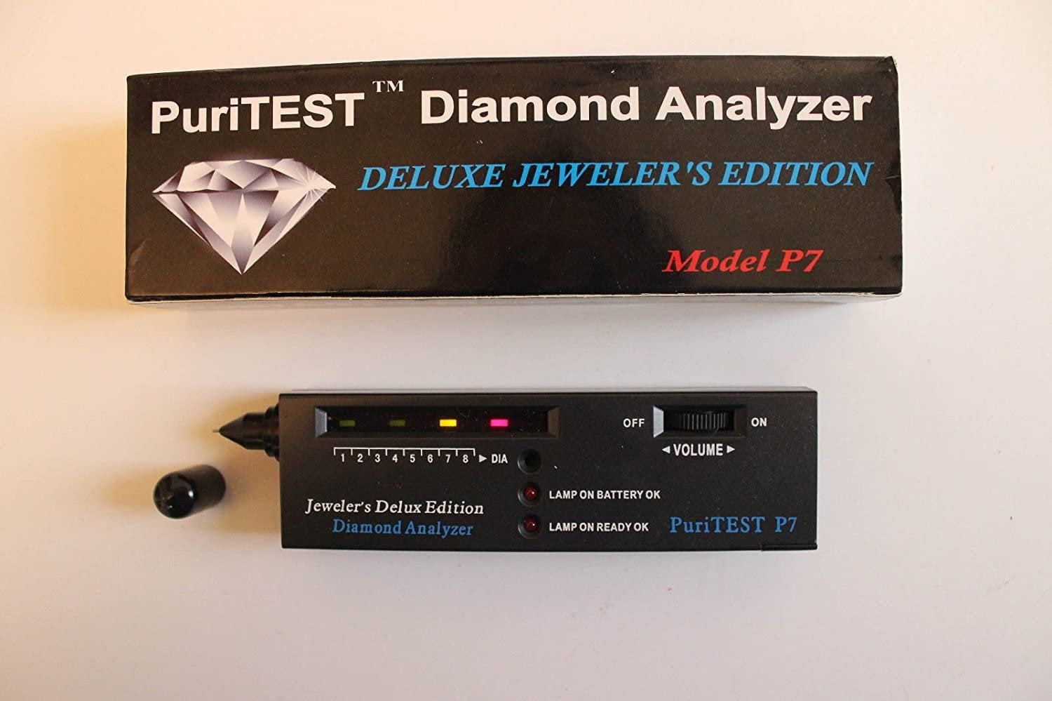 Puritest P7 DIAMOND ANALYZER Electronic Detecting Detector Tester ...