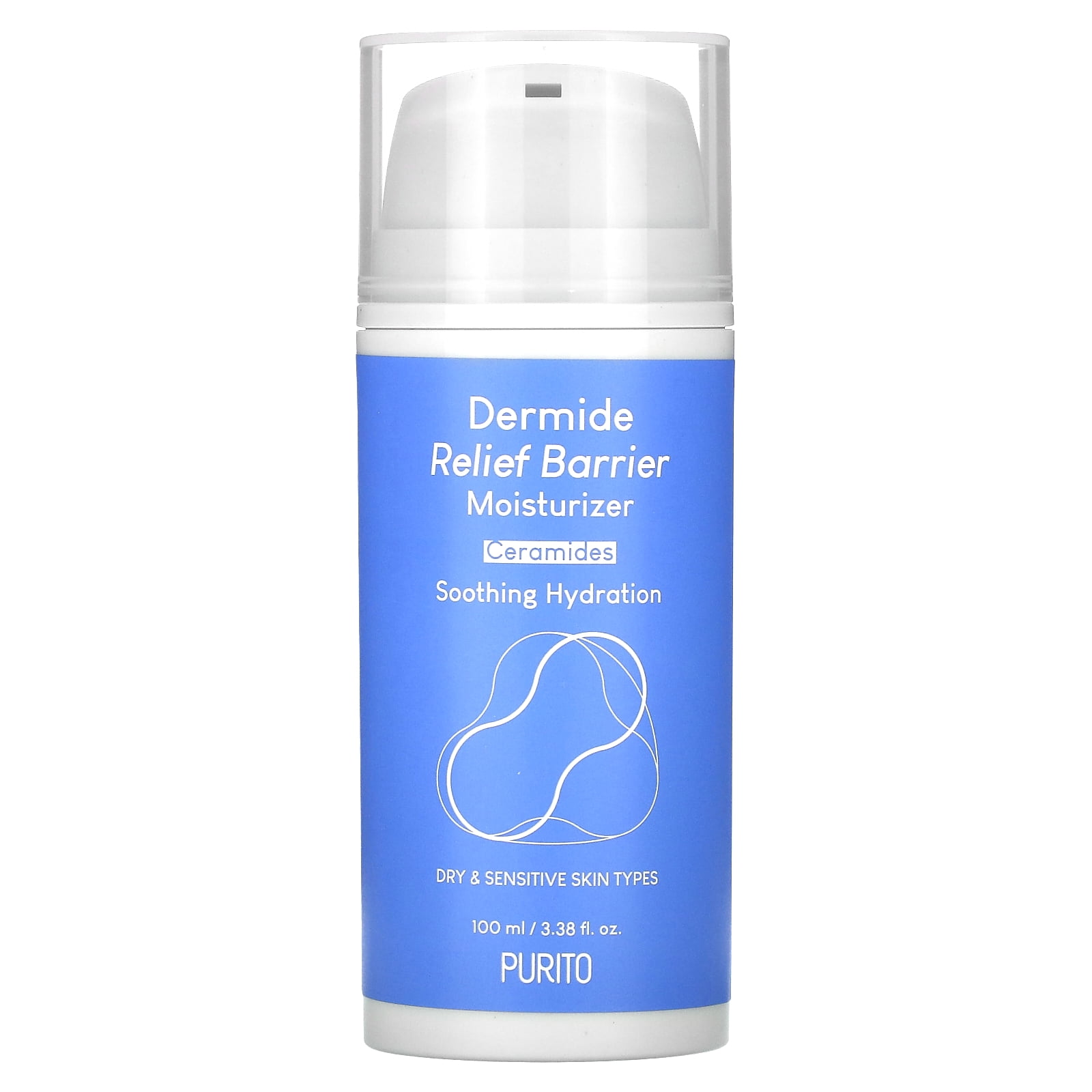 Purito Dermide Relief Barrier Moisturizer 100ml / 3.38 fl.oz - Walmart.com