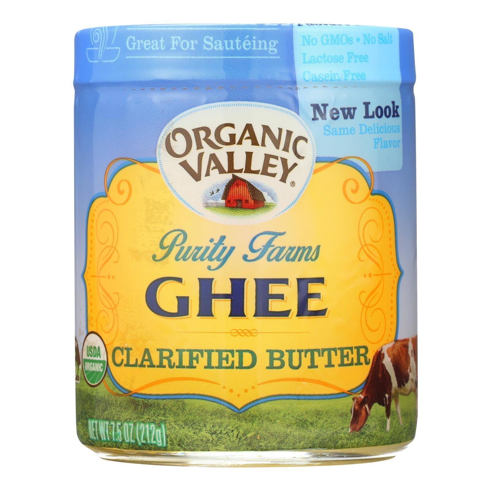 Purity Farms Ghee - Clarified Butter - Case of 12 - 7.5 oz. - Walmart.com