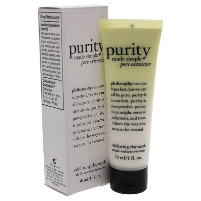 Purity Made Simple Pore Extractor Exfoliating Clay Mask by Philosophy ...