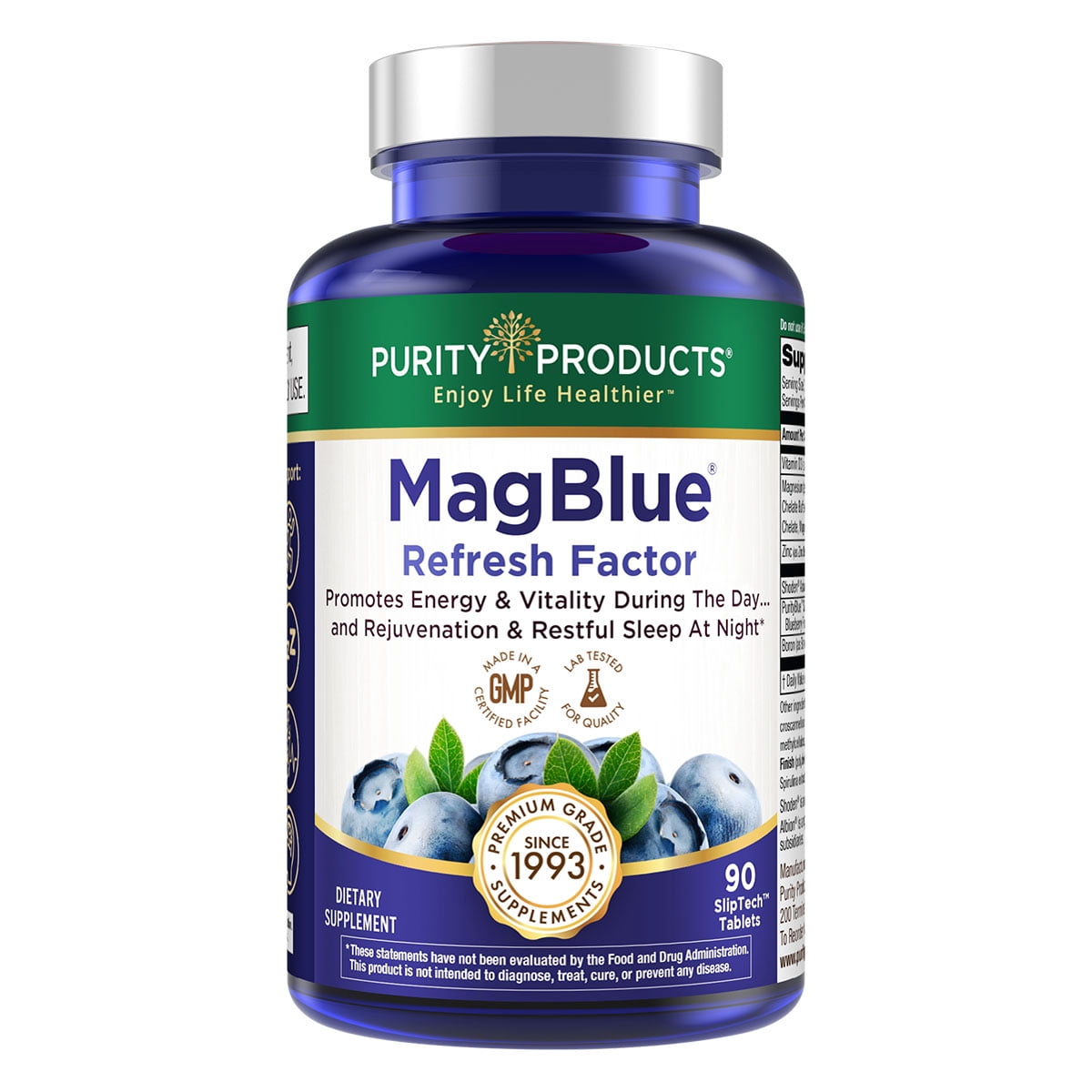 Purity Products MagBlue Refresh Factor Super Boost - Magnesium ...