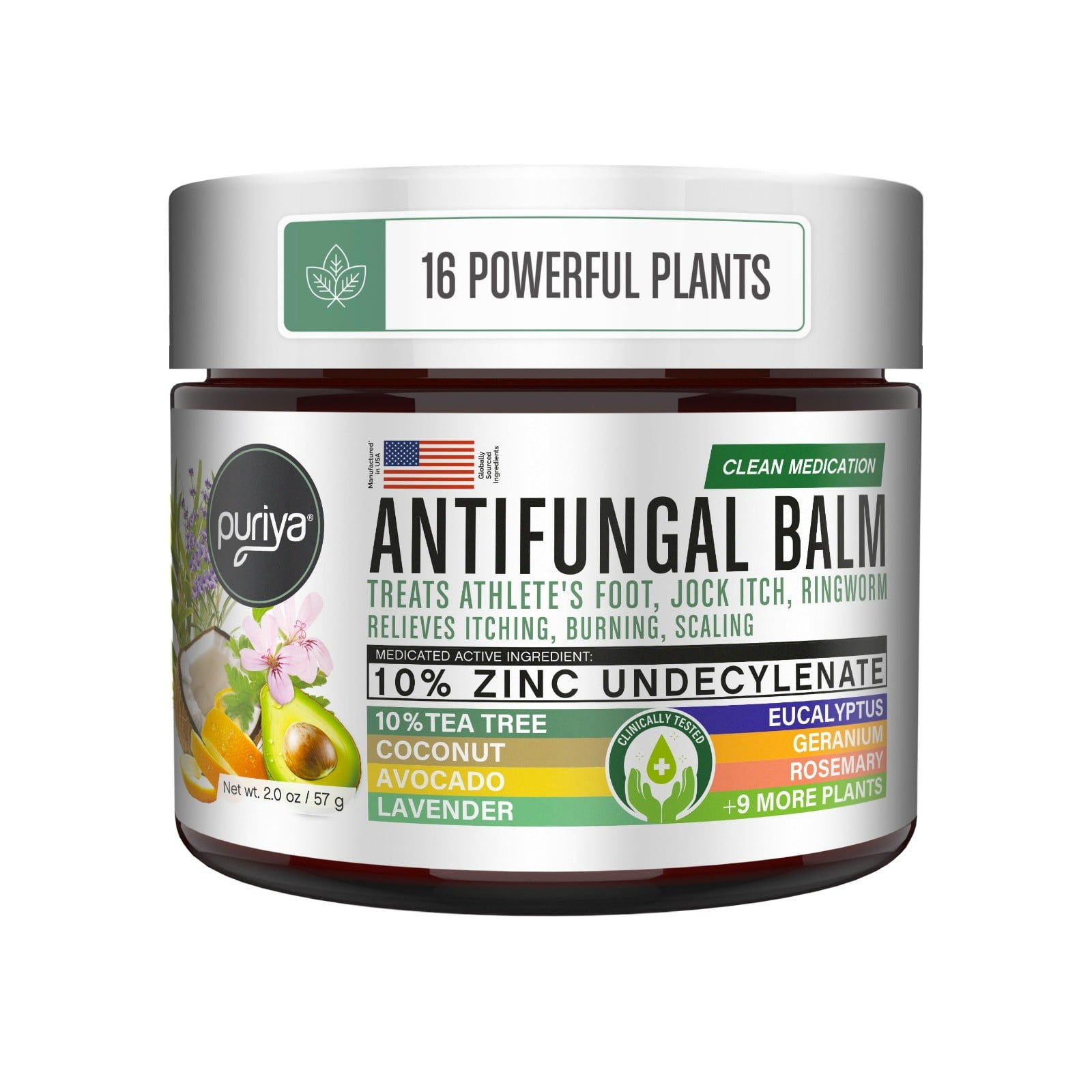 Puriya Tea Tree Antifungal Cream, Antifungal Treatment Cream - Extra ...