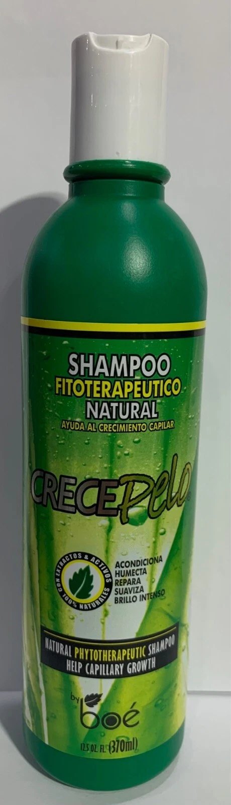Purly -Crecepelo Boe Shampoo Fitoterapeutico Natural 12.5 Oz Help ...