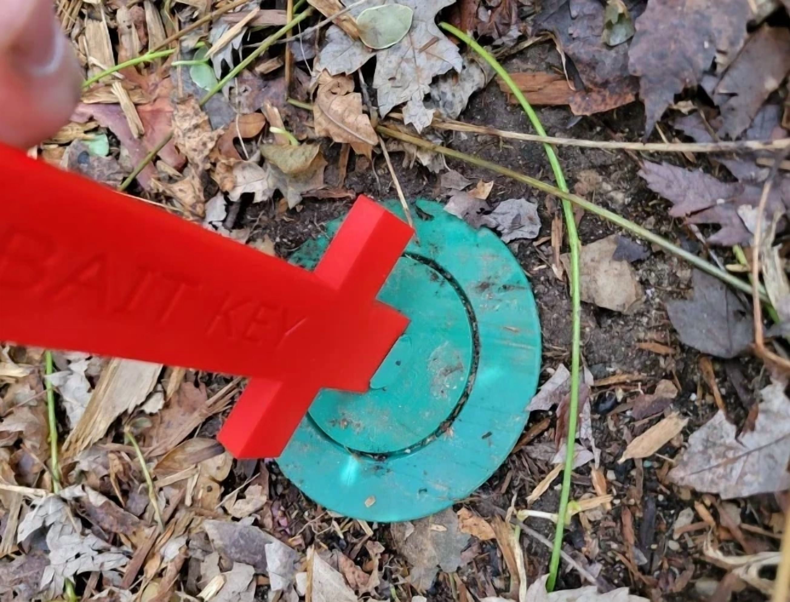 Purly - Termite Bait Station Key 3D Printed Termite Access Tool ...