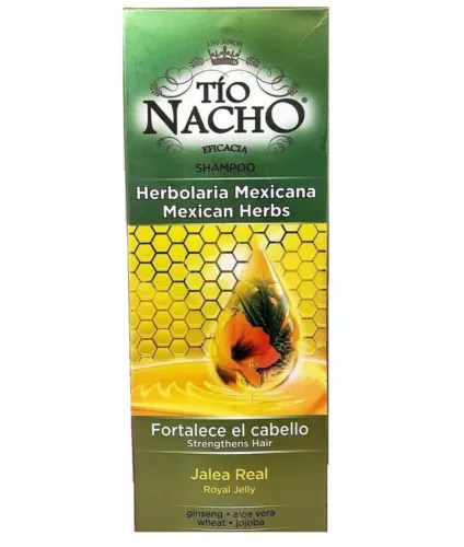Purly -Tio Nacho Mexican Herbs Shampoo With Royal Jelly 14 Fl. Oz ...
