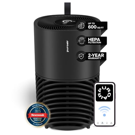 PuroAir 240 HEPA Air Purifiers for Home Large Rooms - Covers 1,000 sq ...