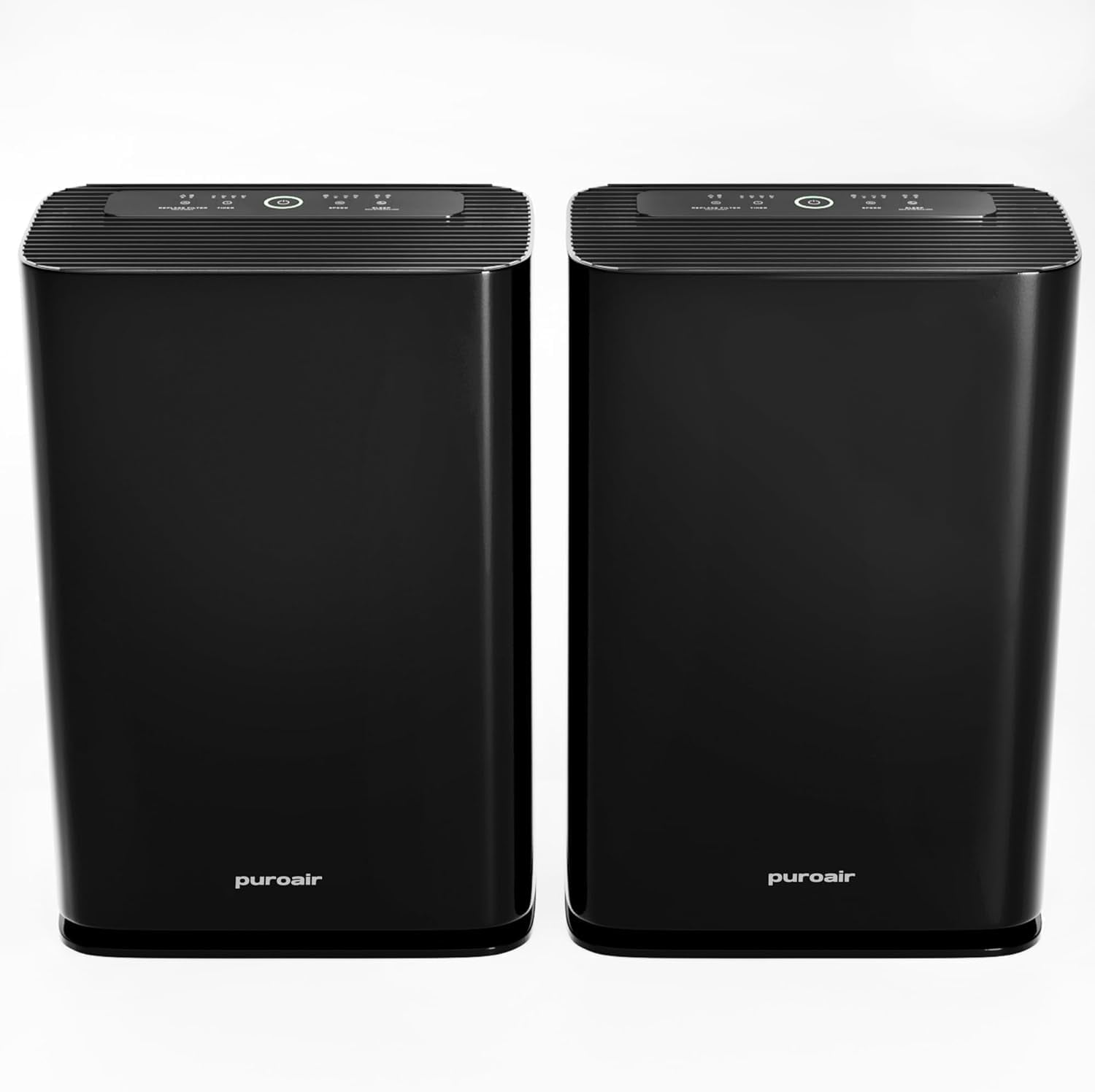 Powerful PuroAir 400 HEPA Air Purifiers for Home Large Rooms - Covers 2,000 Sq ft (2 Pack ...