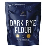 PuroRaw Dark Rye Flour, IEF31 2lbs, Dark Rye Flour for Bread Machine ...