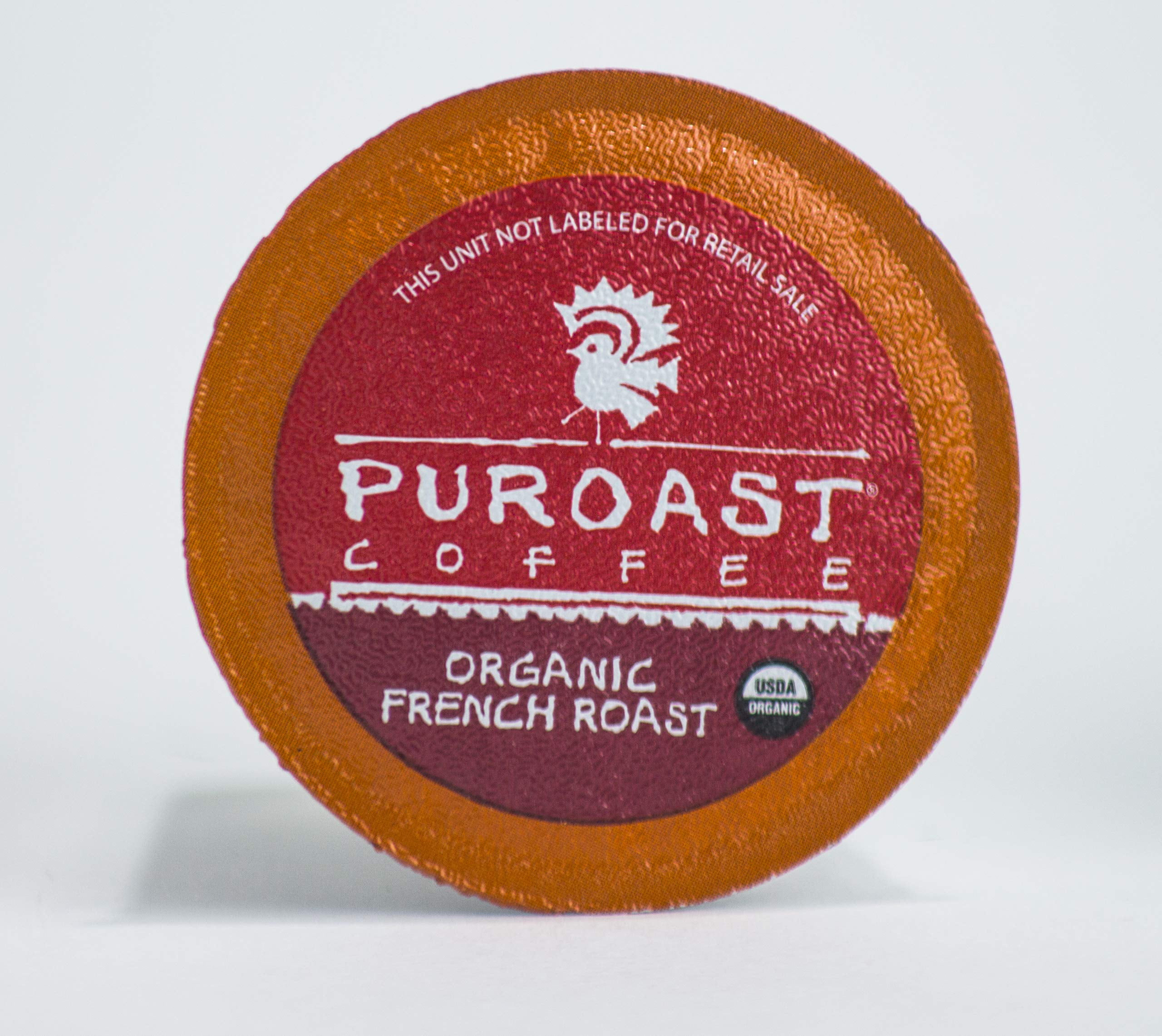 Puroast Low Acid Coffee Single-Serve Pods, French Roast, High ...