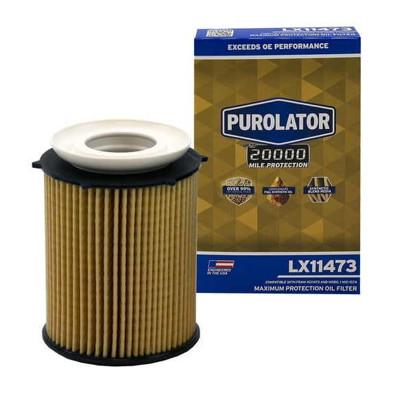 Purolator 20K Oil Filter LX11473 Exceeds OE Performance - Walmart.com