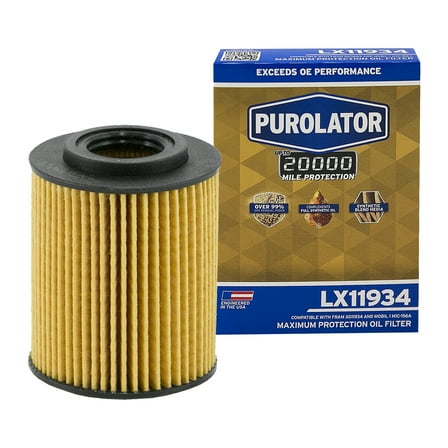 Purolator LX10060 Purolator 20K Oil Filter with 20,000 Mile Protection ...