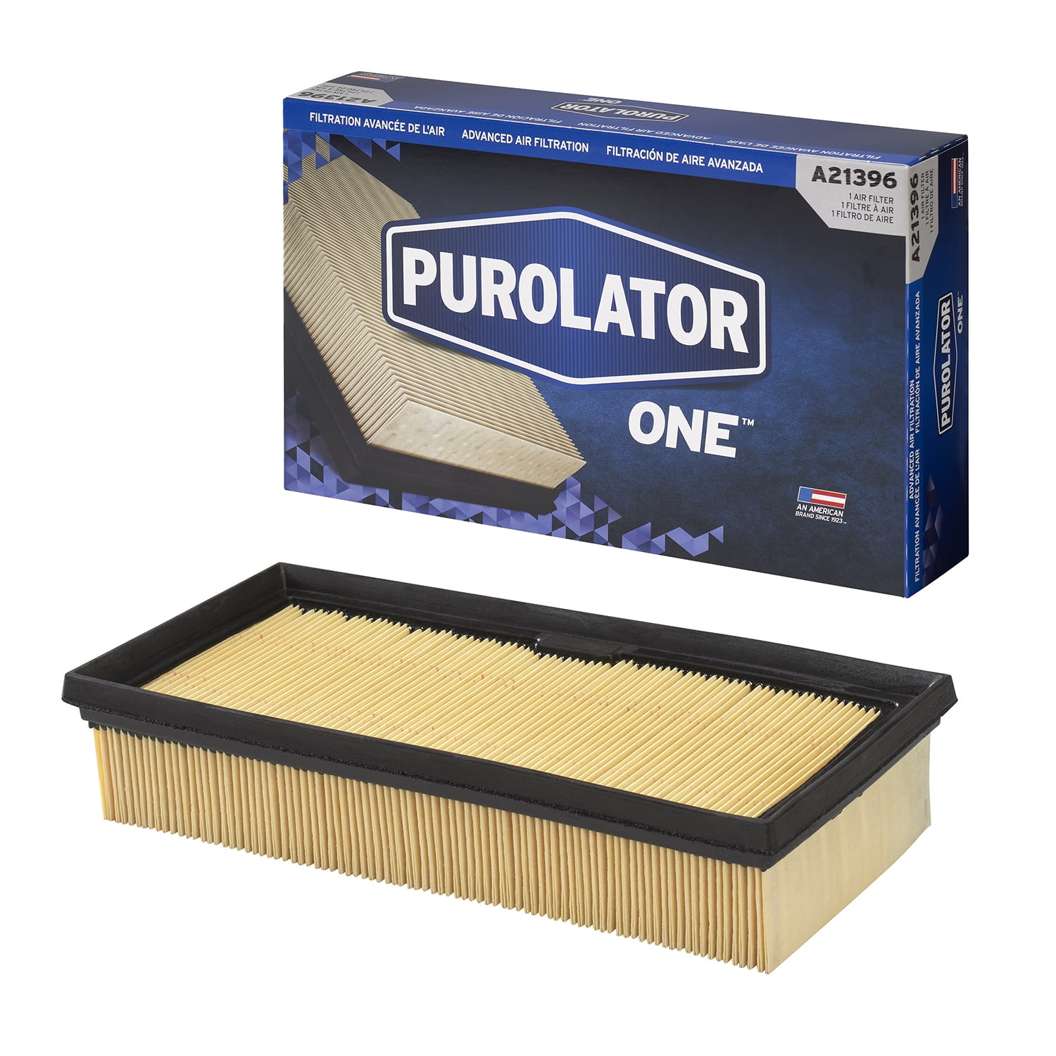 Purolator Advanced Engine Air Filter Purolator ONE A21396 for Ford ...