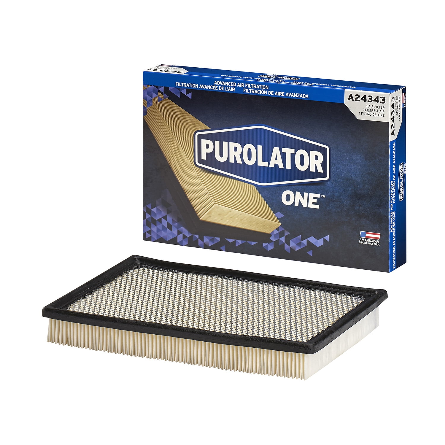 Purolator Advanced Engine Air Filter Purolator ONE A24343 for Mercury ...