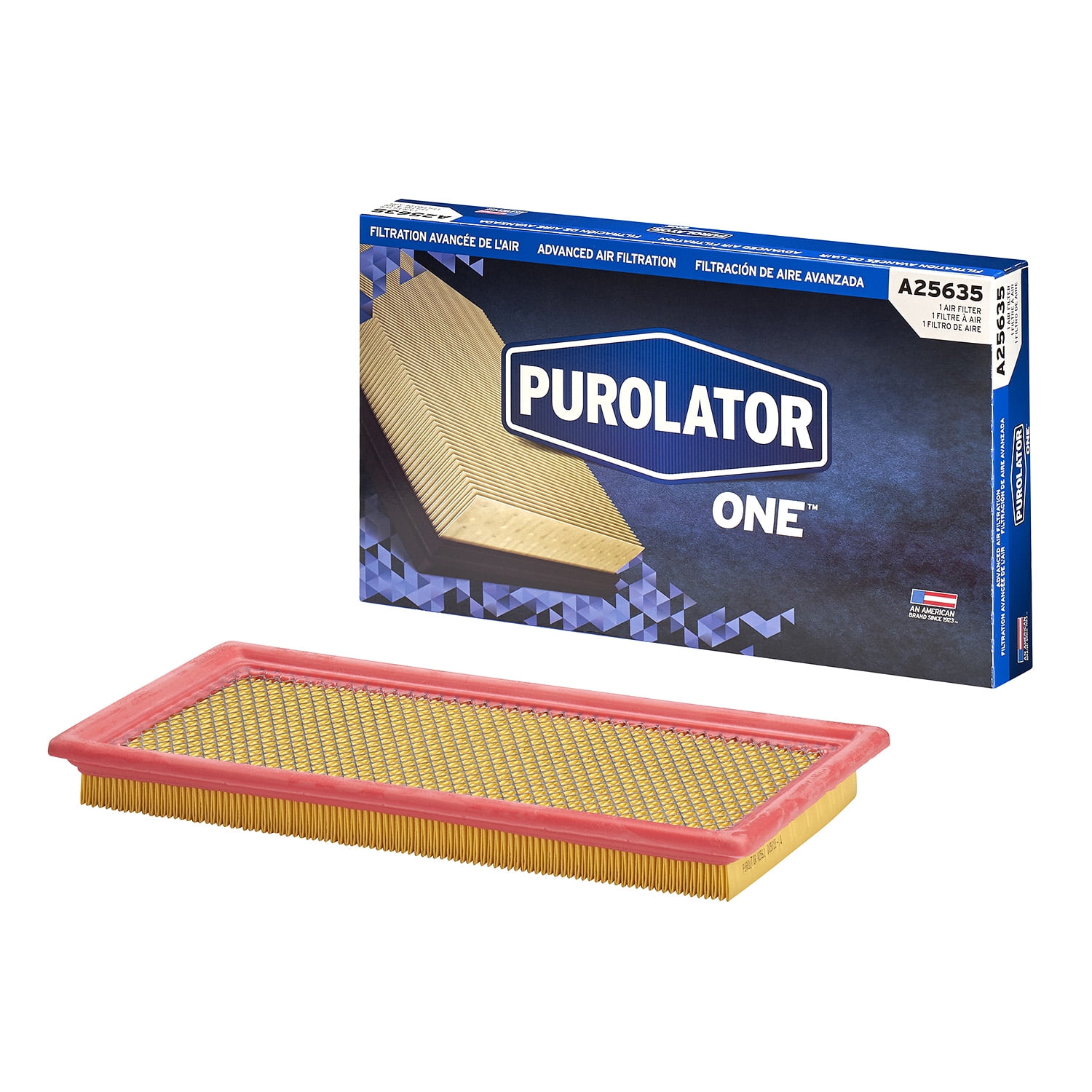 Purolator Advanced Engine Air Filter Purolator ONE A25635 for Dodge ...