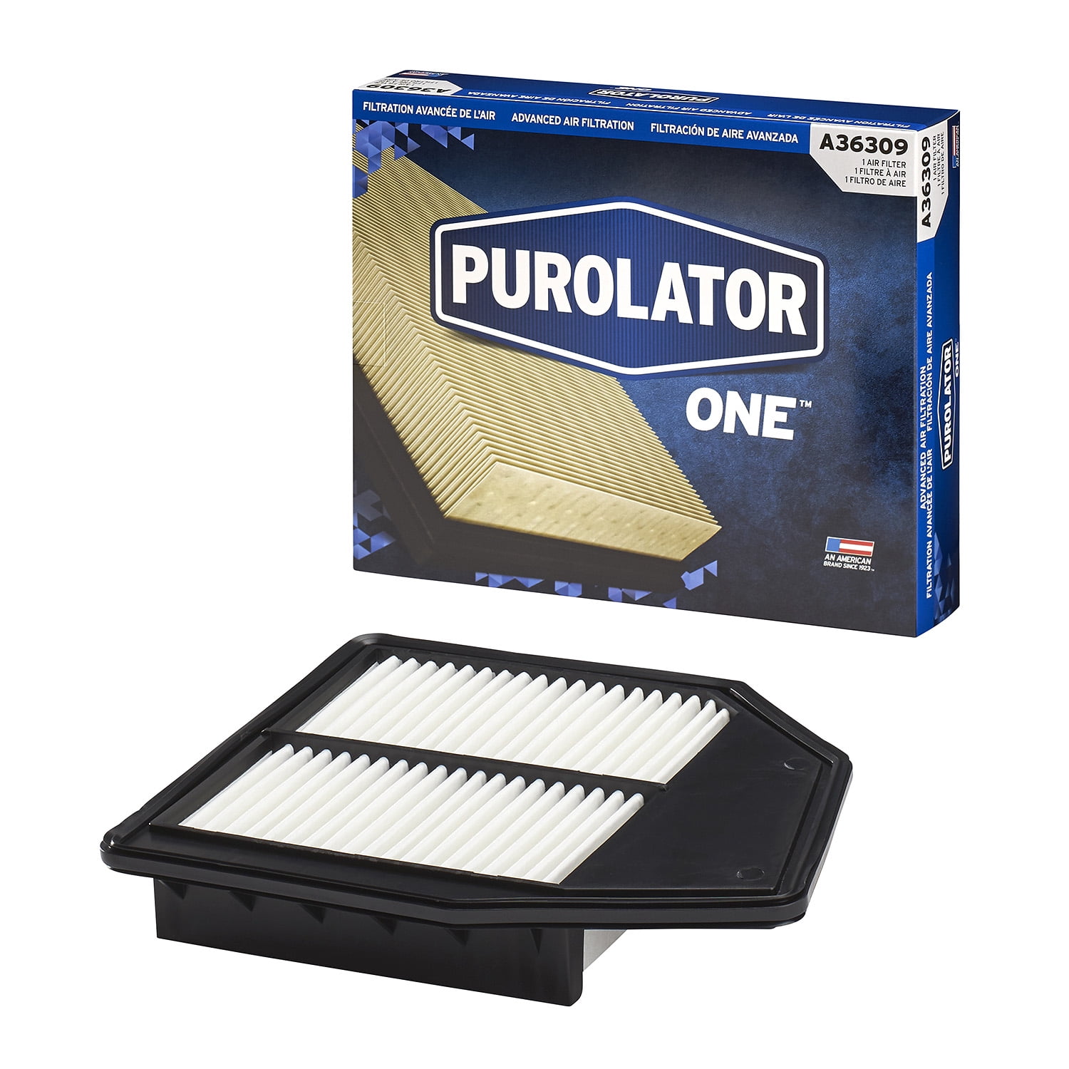 Purolator Advanced Engine Air Filter Purolator ONE A36309 for Honda ...