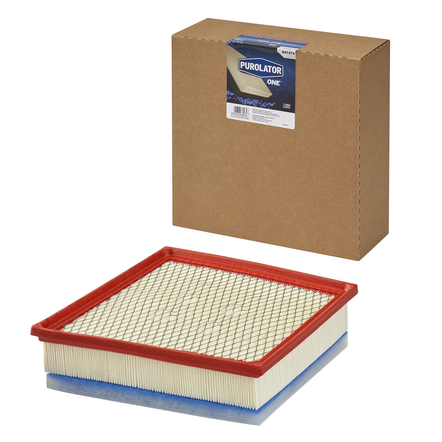 Purolator Advanced Engine Air Filter Purolator ONE A41474 for GM 2500 ...
