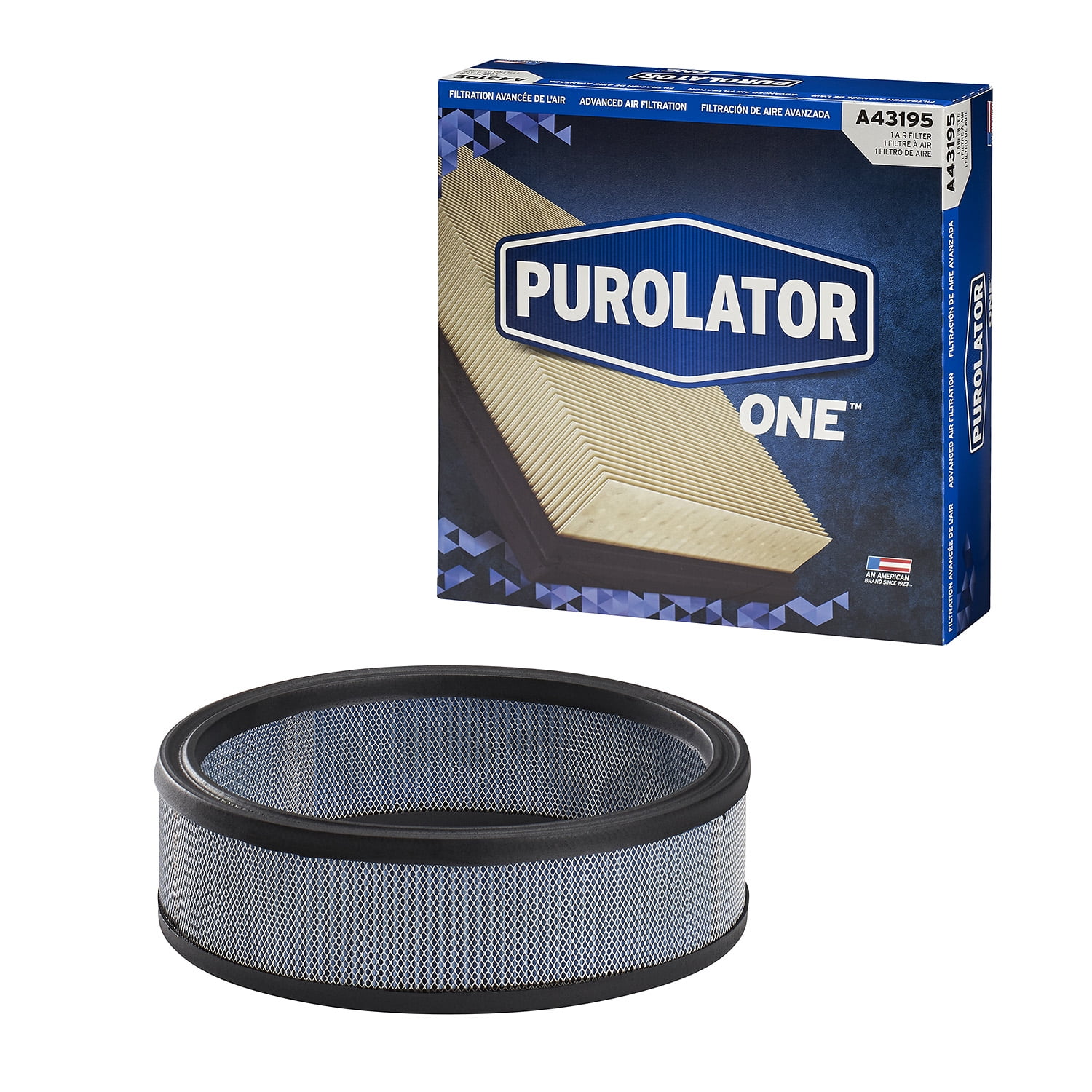 Purolator Advanced Engine Air Filter Purolator ONE A43195 for Chevrolet ...