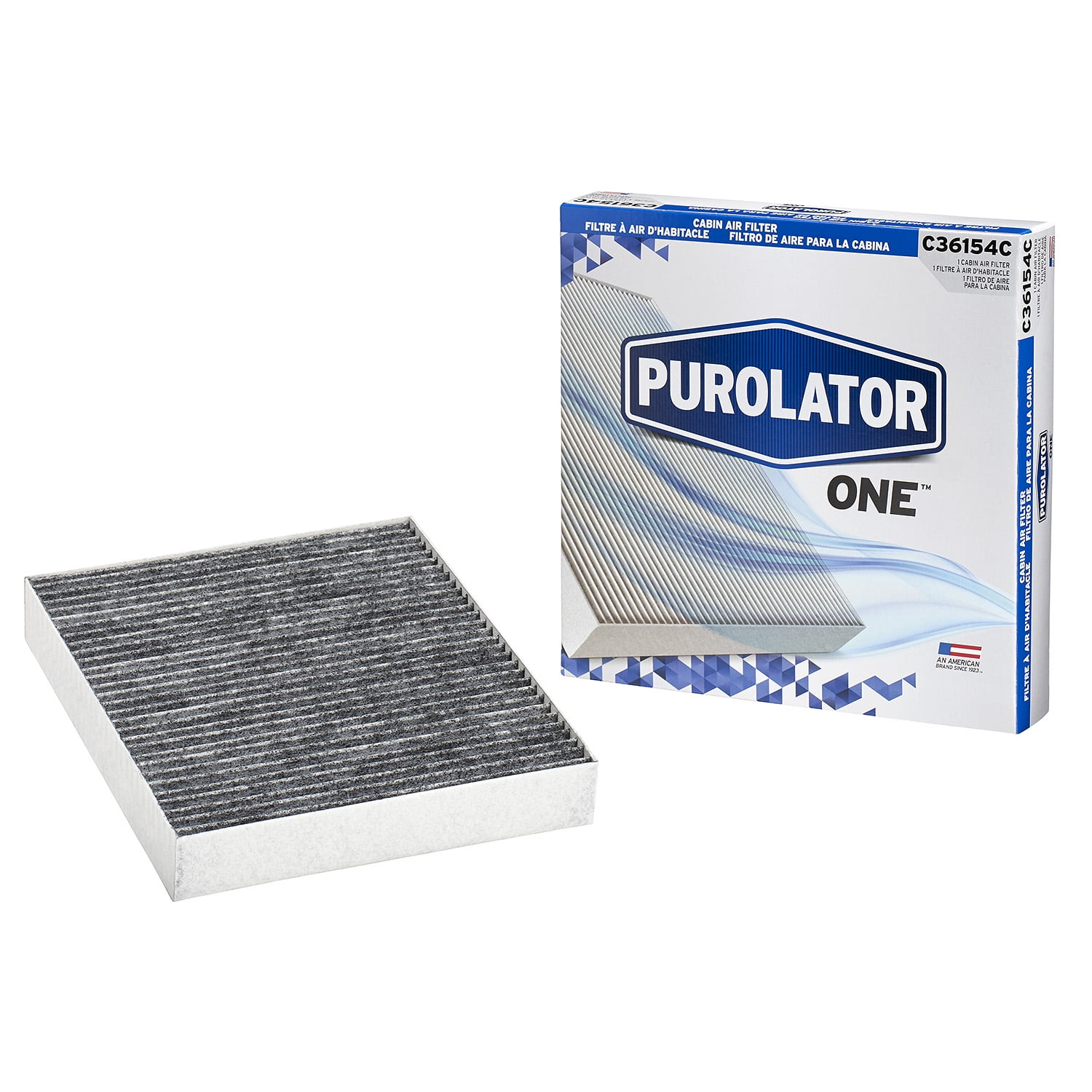 Purolator Carbon Activated Advanced Cabin Air Filter Purolator ONE ...