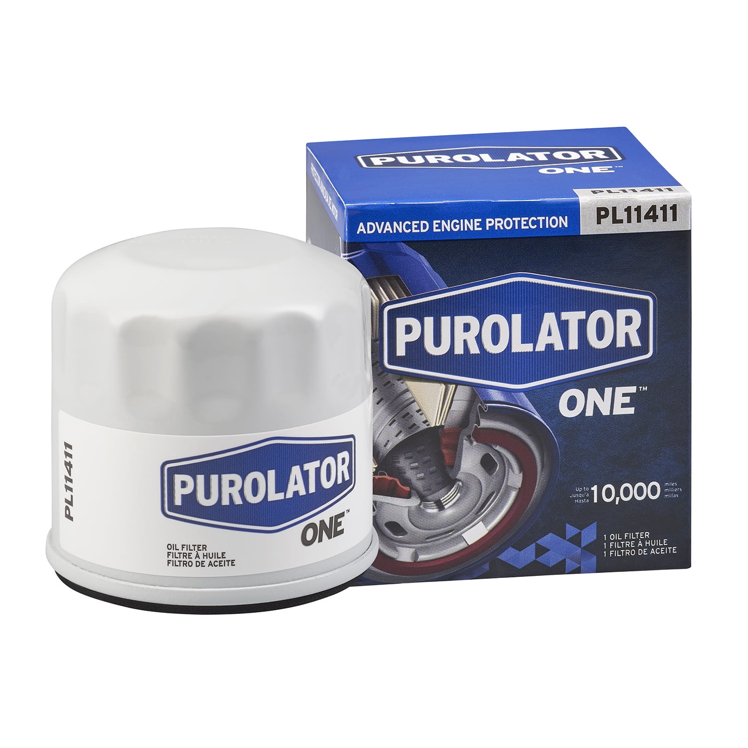 Purolator PL11411 Purolator ONE Advanced Engine Protection Oil Filter ...