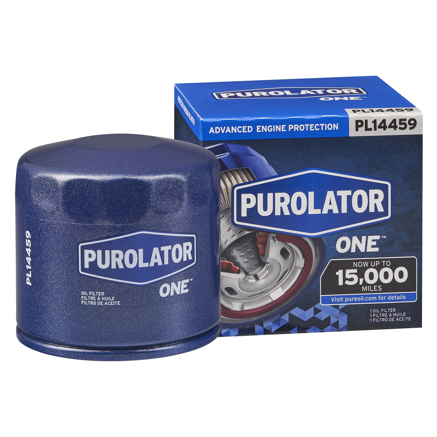 Purolator PL14459 Purolator ONE Advanced Engine Protection Oil Filter ...