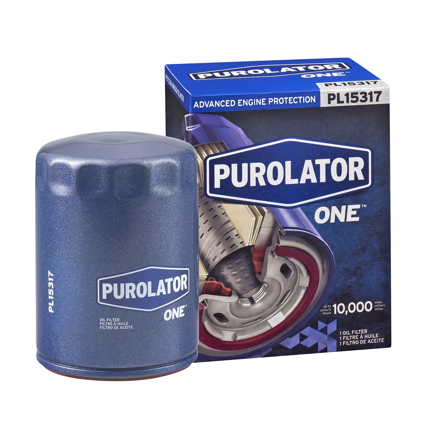 Purolator PL15317 Purolator ONE Advanced Engine Protection Oil Filter ...