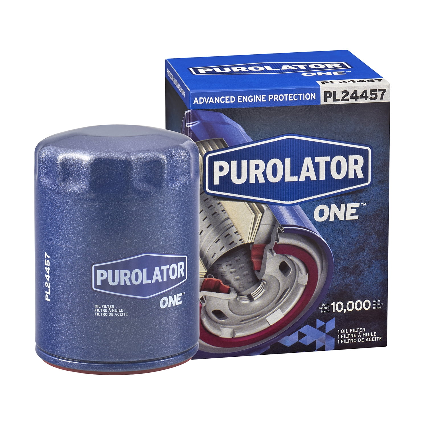 Purolator PL24457 Purolator ONE Advanced Engine Protection Oil Filter ...
