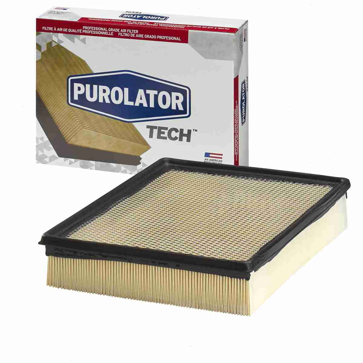 Purolator TECH Air Filter compatible with GMC Sierra 2500 HD 6.0L 8.1L ...
