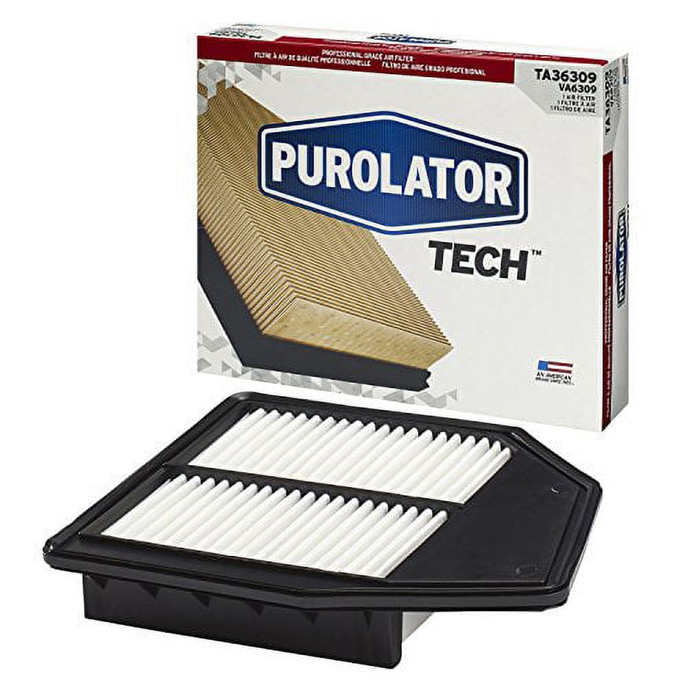 PurolatorTECH TA36309 Air Filter Fits select: 2008-2012 HONDA ACCORD ...