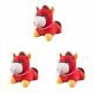 Purowzwe 2026 Year of the Horse Plush Ornament, Single Chinese Zodiac ...