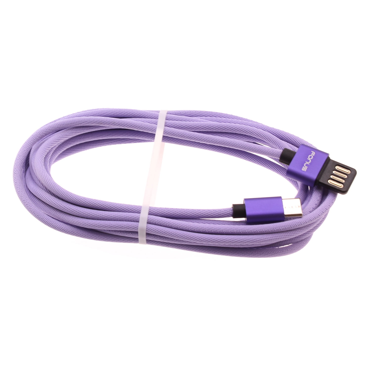 Purple 10ft USB-C Cable for TCL 50 XE NXTPAPER 5G/Pro NxtPaper - Extra ...