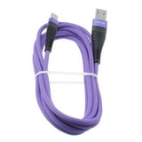 Purple 10ft USB Cable for Cricket Debut S3, Icon 6 - Type-C Charger ...