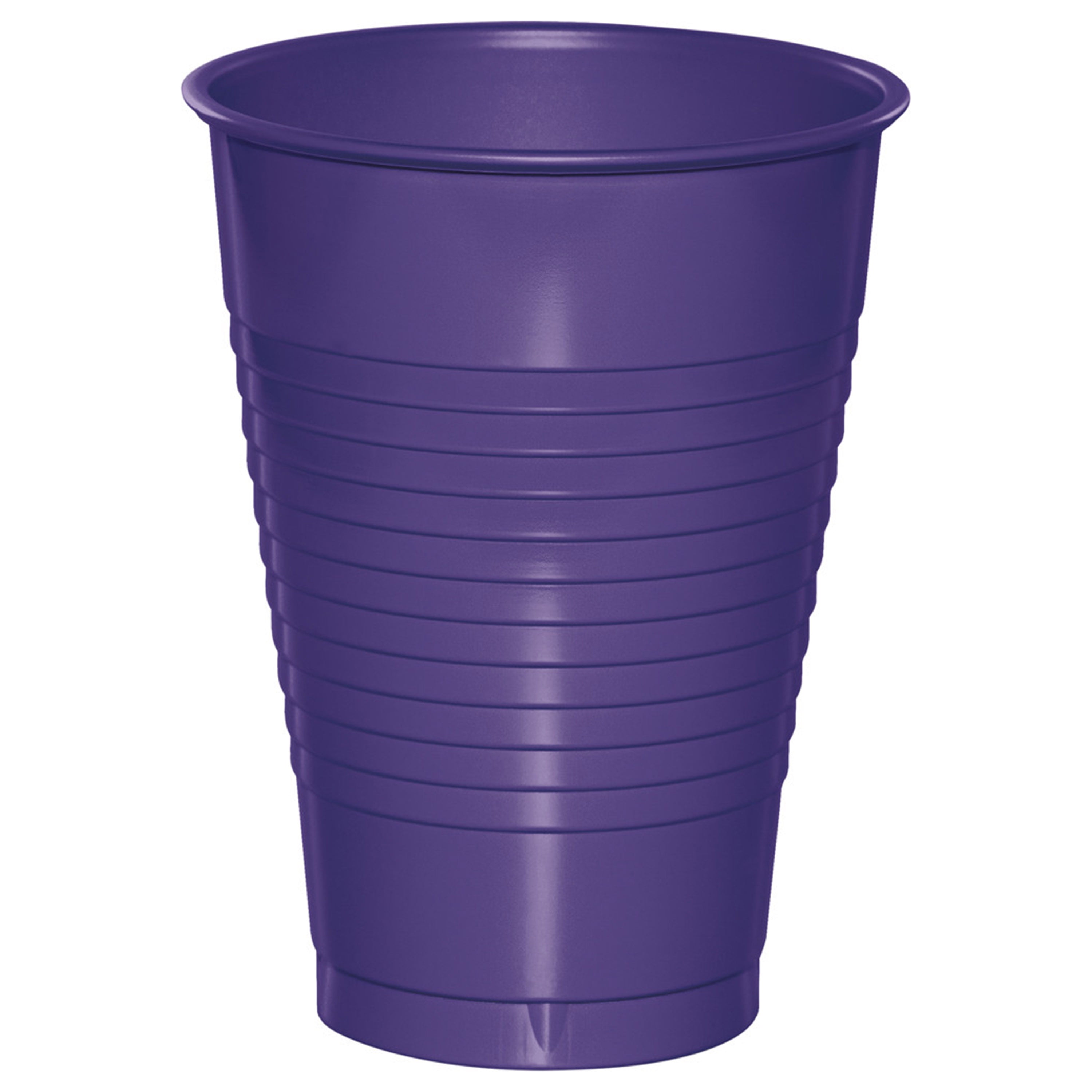 Purple 12 oz Plastic Cups 60 Count for 60 Guests - Walmart.com